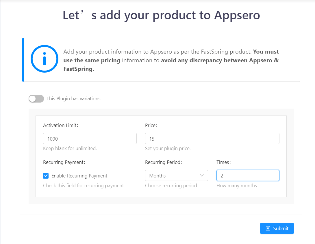 Sell Your Plugins Using FastSpring Integration - Appsero
