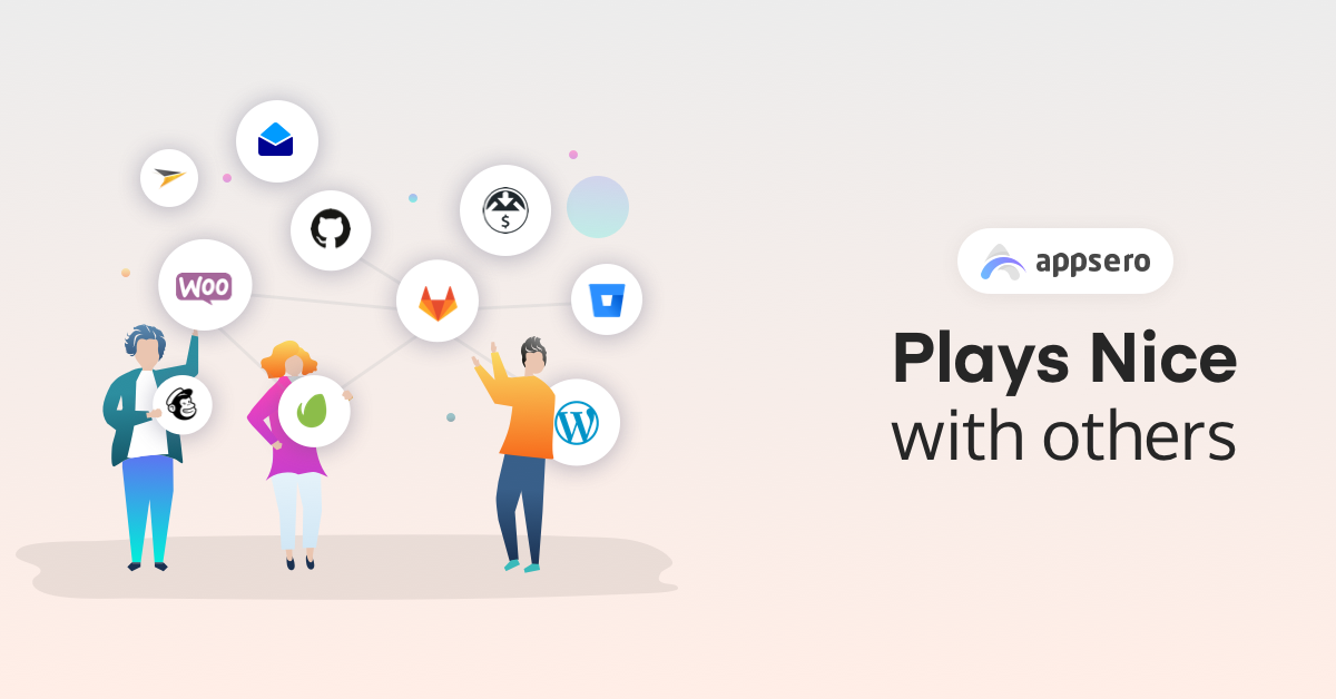 Connect Appsero with WooCommerce, EDD, Envato, Fastspring, and many more! Connect Appsero with WooCommerce, EDD, Envato, Fastspring, and many more!