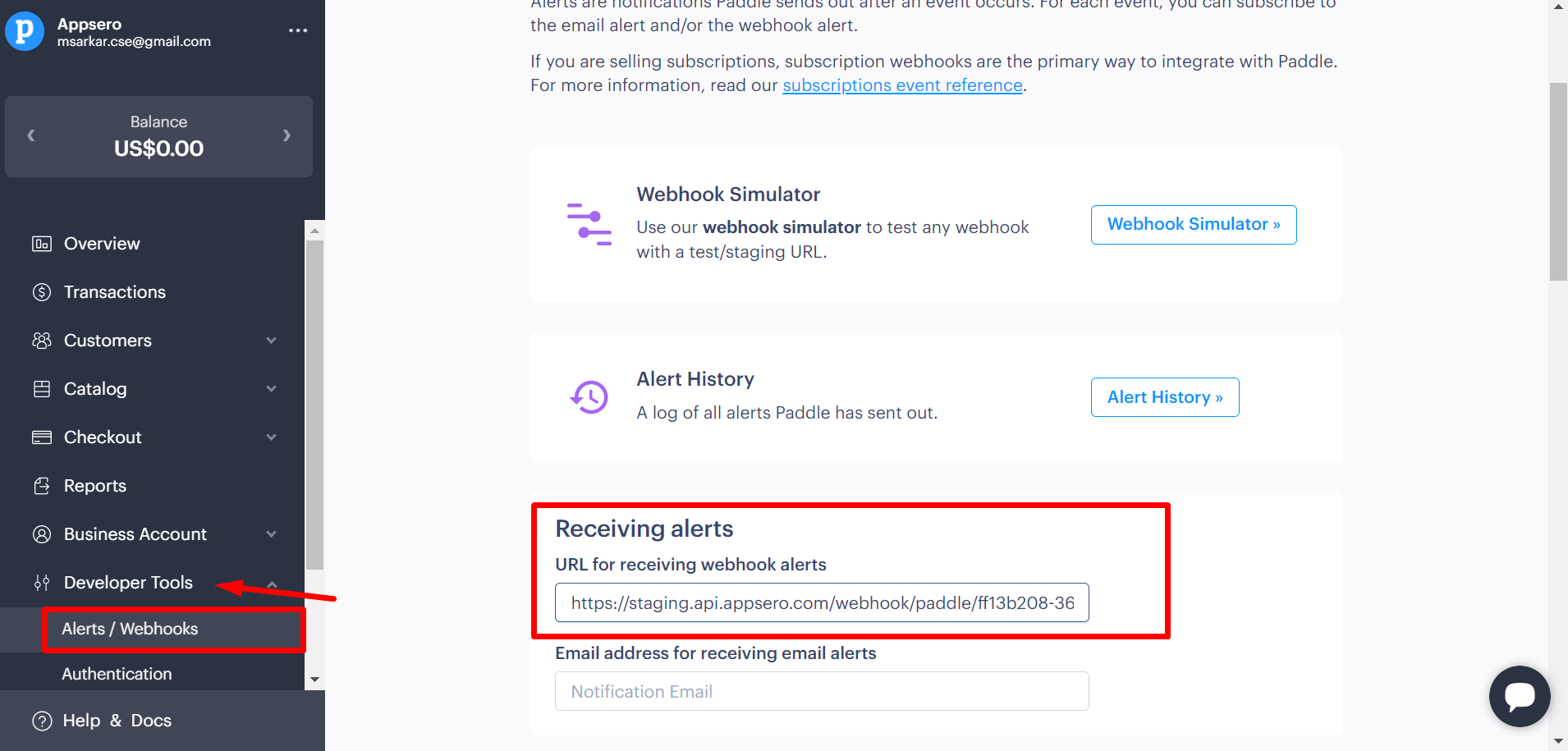 Using Appsero with Paddle - Appsero