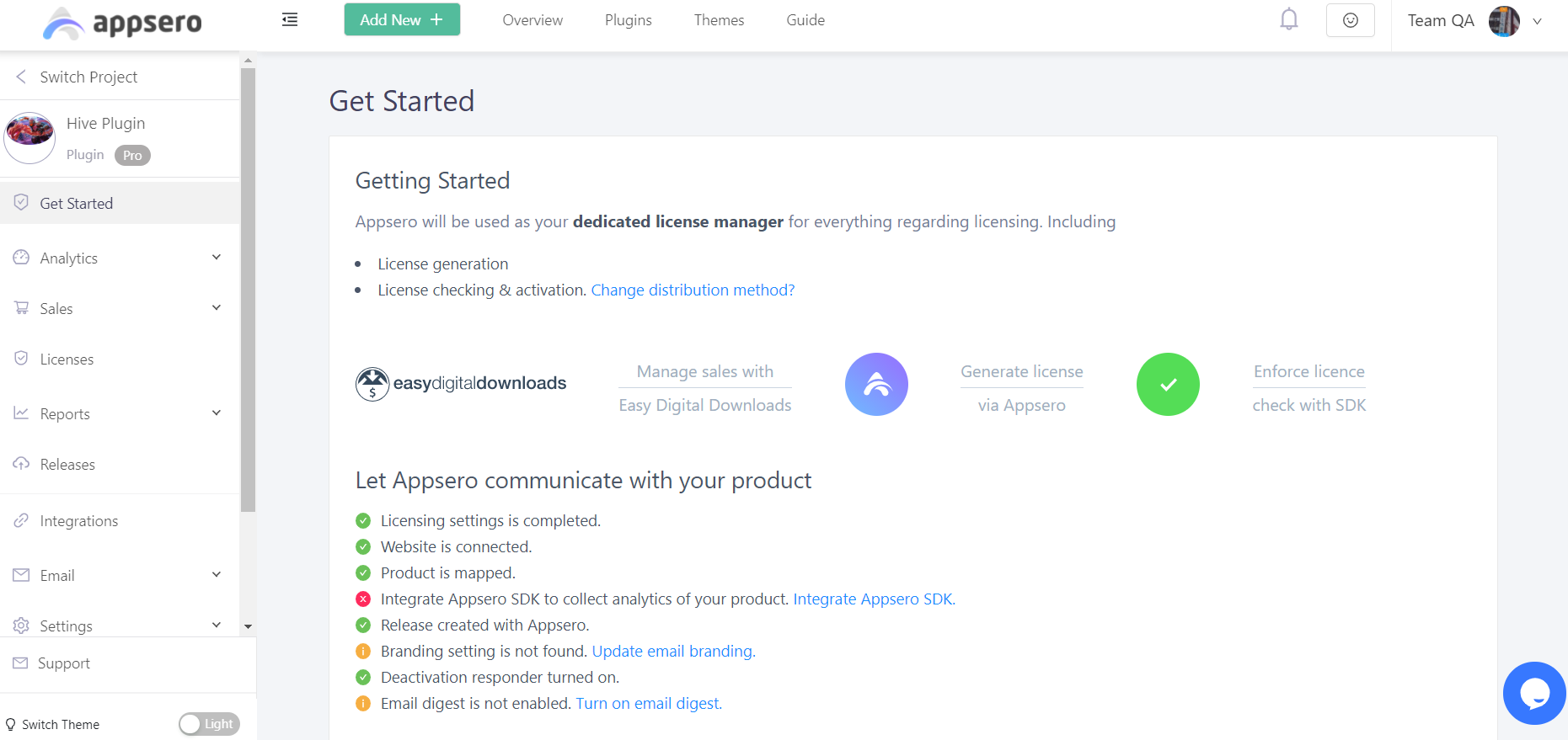 How to Use Appsero User Dashboard Login - Appsero