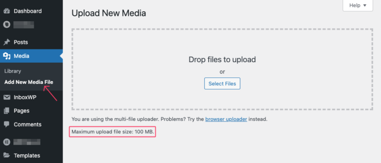 How to Increase Maximum Upload File Size in WordPress