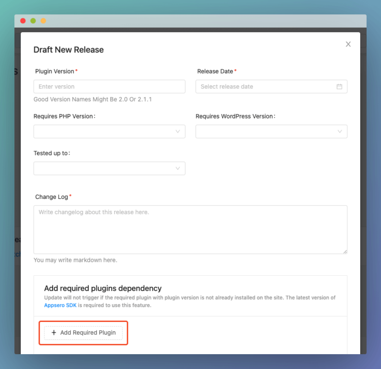 Introducing Release Dependency Management with Appsero 🎉 - Appsero